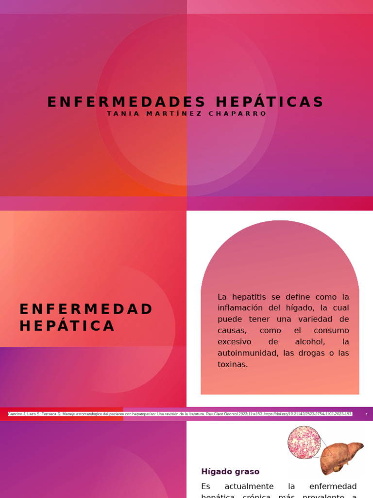 Enfermedades Hepáticas | PDF