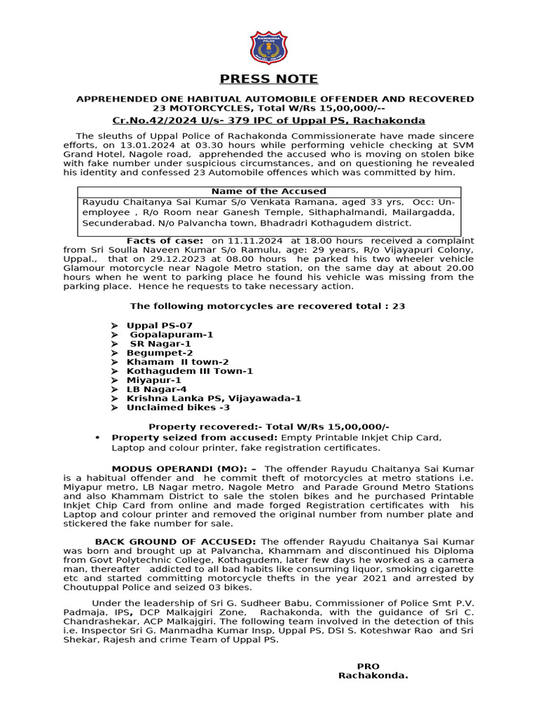 Press Note 42-2024 | PDF