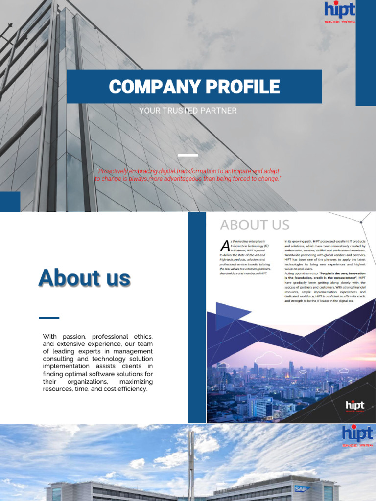 HiPT - Company Profile V1.3 - EnG (SAP 2024) | PDF
