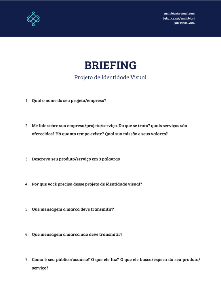 Briefing Identidade Visual | PDF