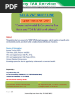 Minimum Audit Fee Guidelines | PDF | Business Economics | Economies