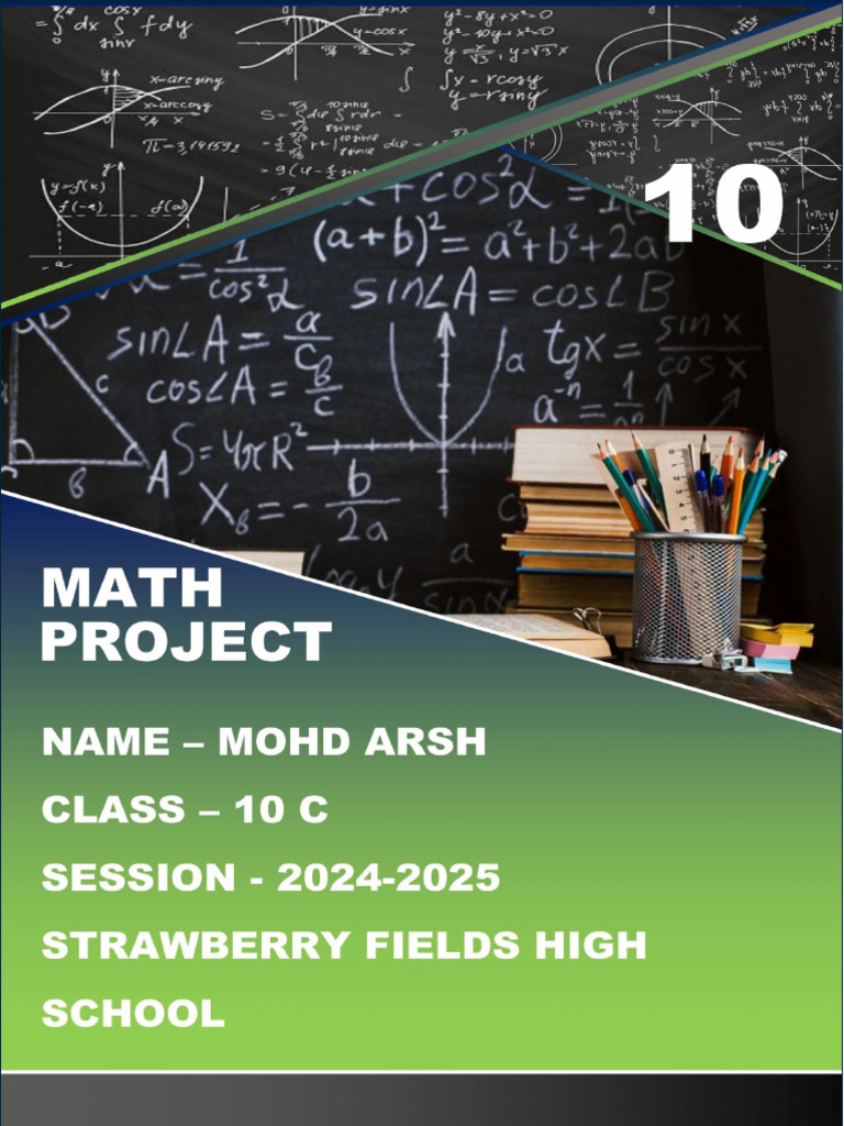 Class 10th maths project | PDF