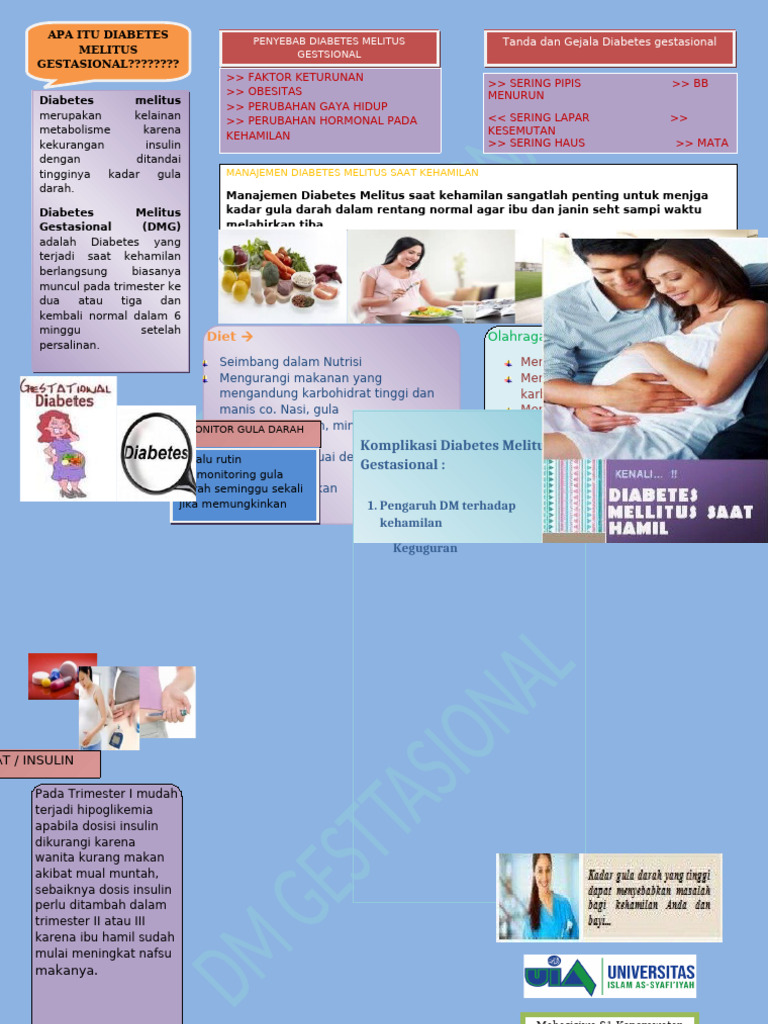 LEAFLET Ibu Hamil DM | PDF