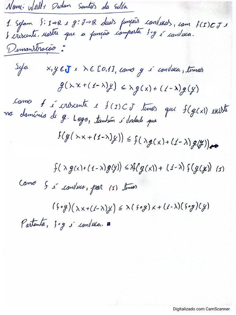 Weslly - Lista - 6 | PDF