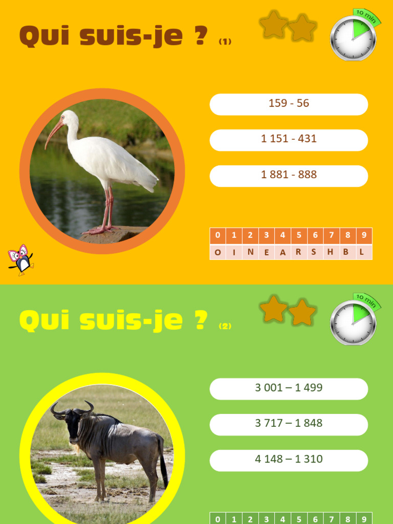 Défi-calcul-posé-ANIMAUX CM1-CHARIVARI | PDF