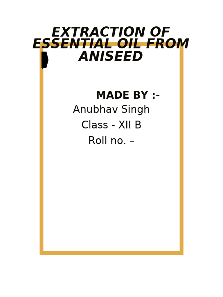 Krish Chemistry | PDF | Essential Oil | Distillation