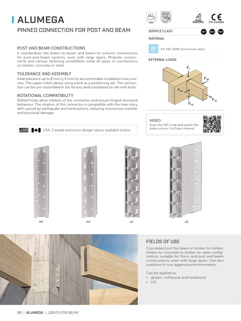 ALUMEGA en Technical Data Sheet | PDF | Screw | Building Materials