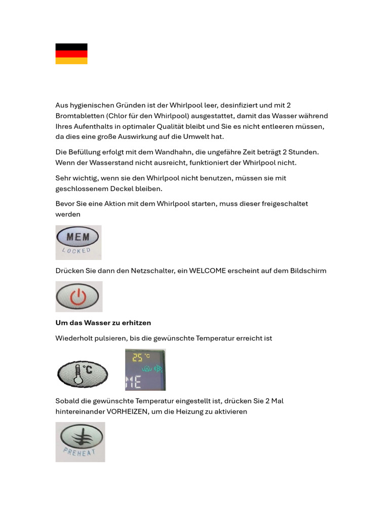Manual Jacuzzi GR | PDF