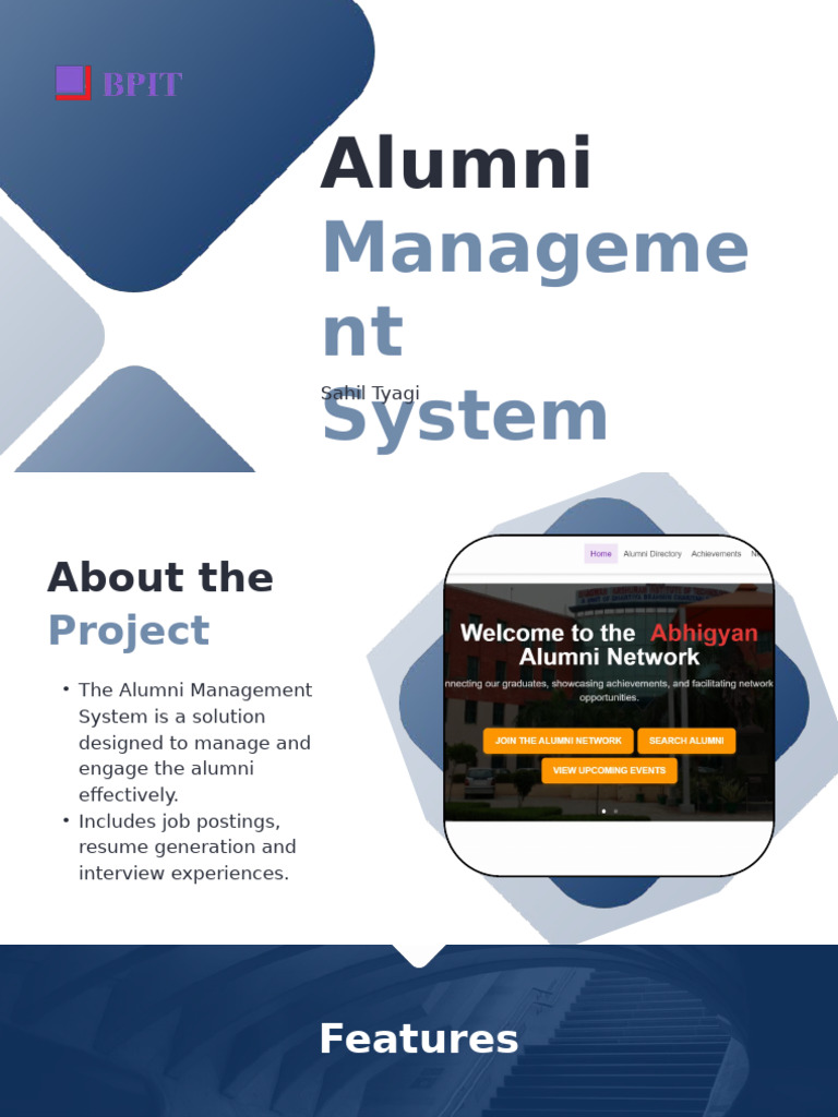 Alumni Management System | PDF