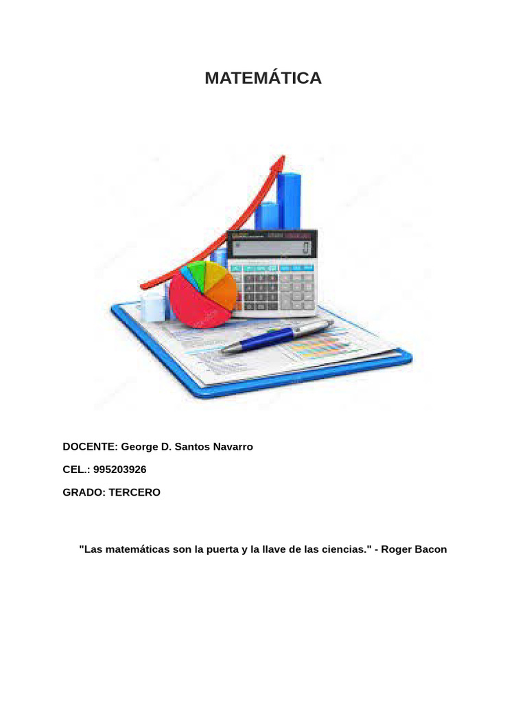 Portafolio PRG 3ro Grado | PDF