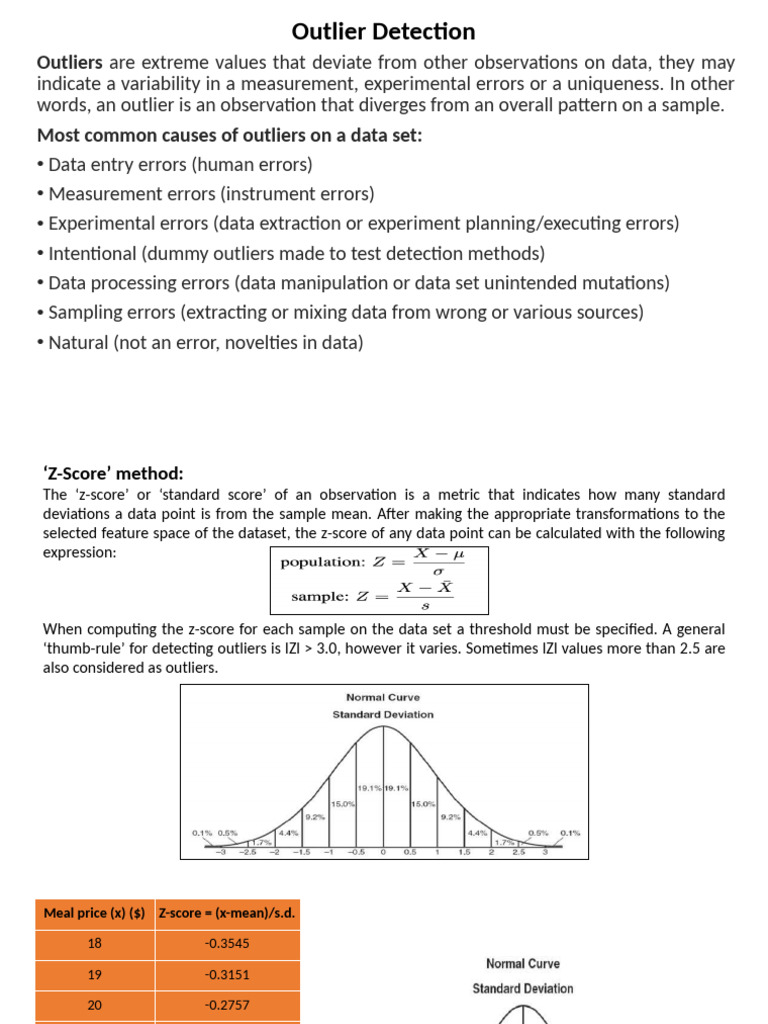 Outliers Correlation Pdf Statistical Analysis Teaching Mathematics