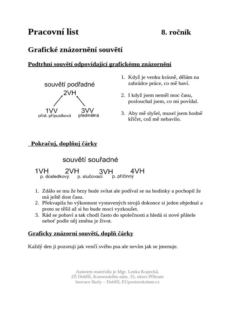 Pracovni List | PDF