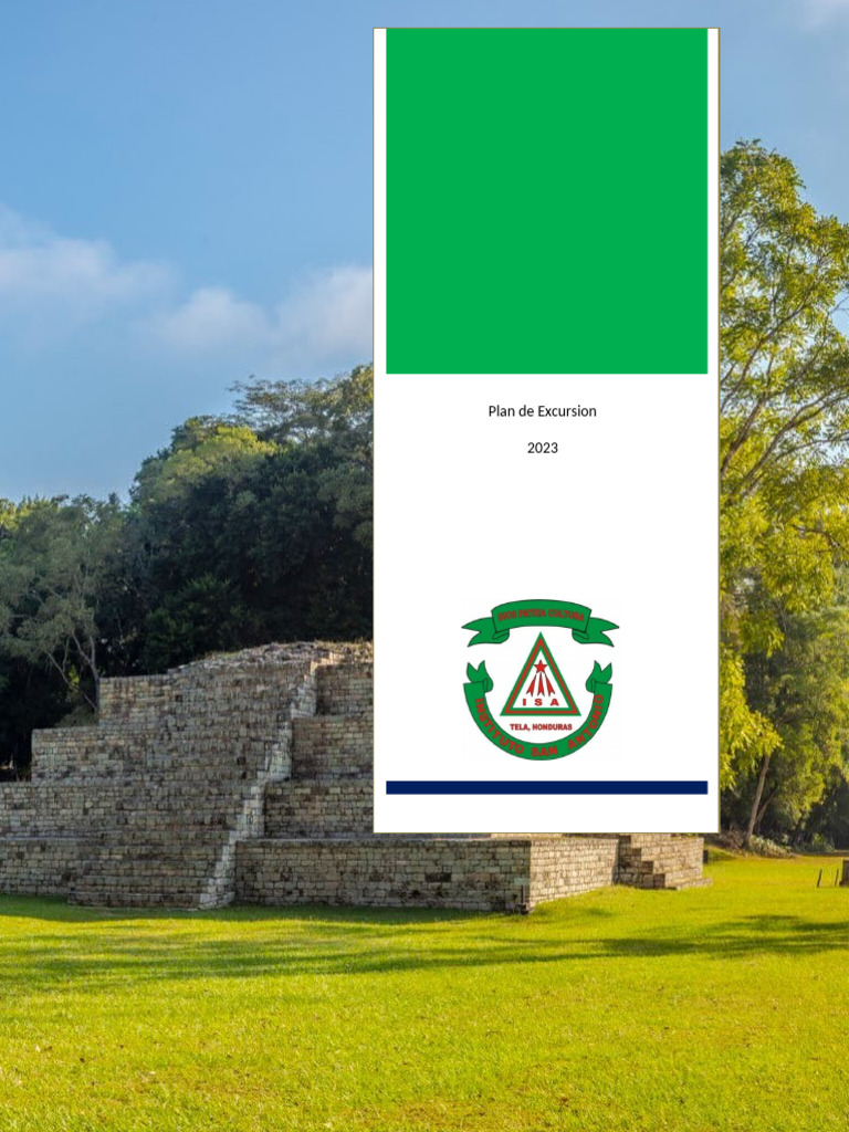 Plan de Excursion a Copan | PDF