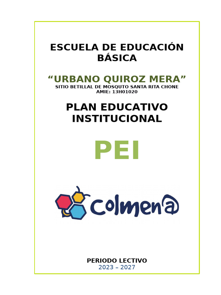 Pei Colmena | PDF