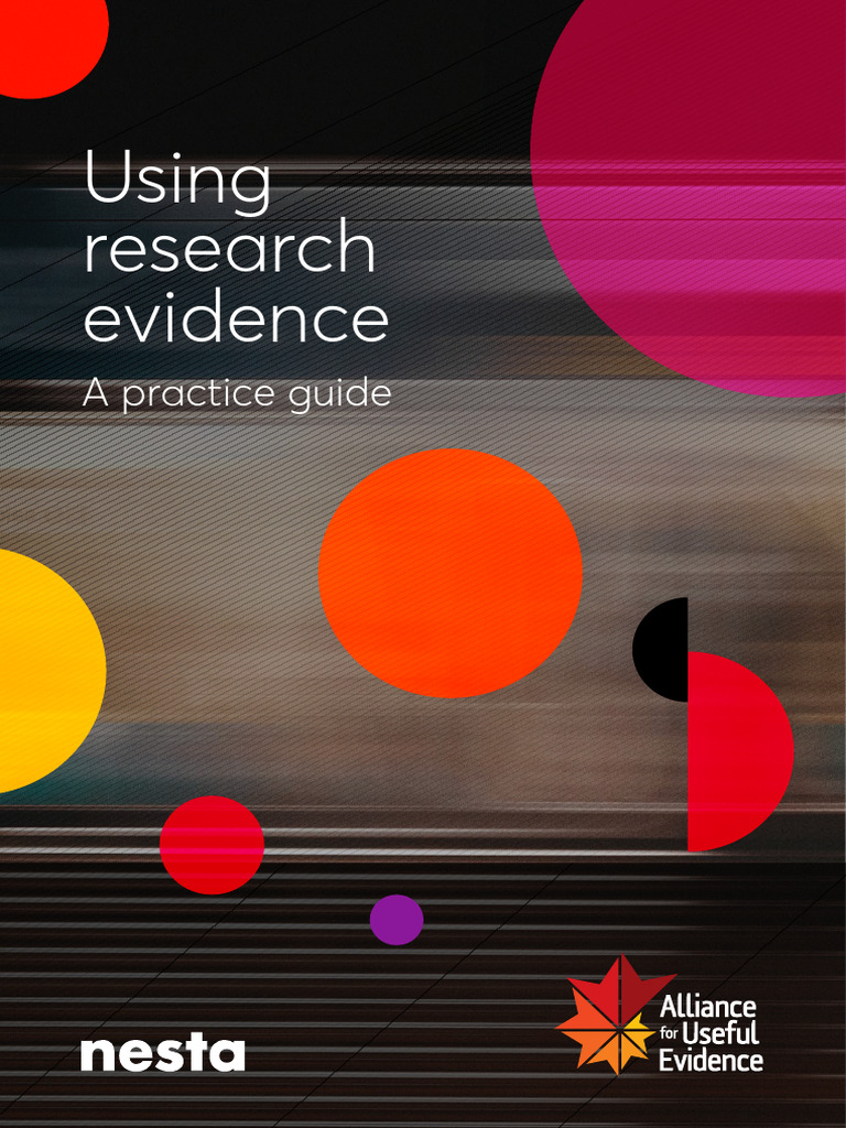 Using Research Evidence For Success - A Practice Guide | PDF