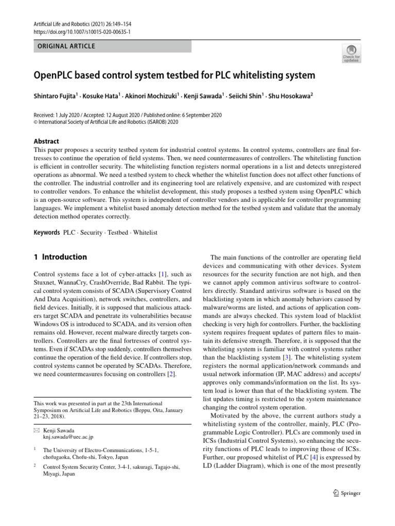 OpenPLC | PDF