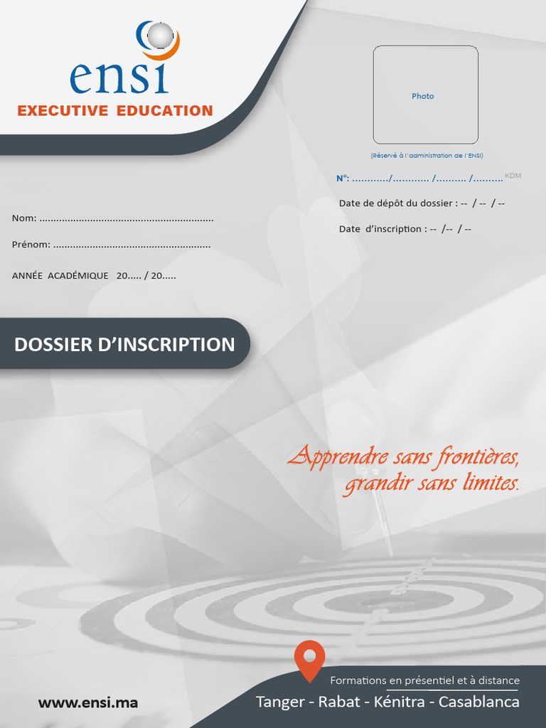 Dossier Inscription Formation Continue | PDF