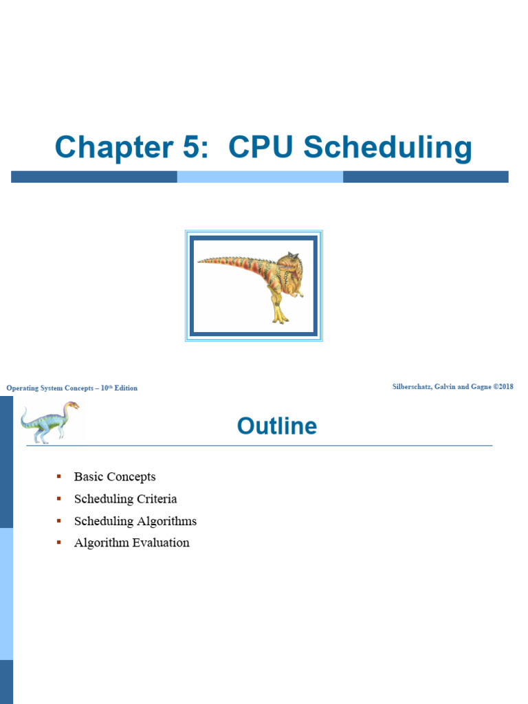 Cpu Scheduling | PDF