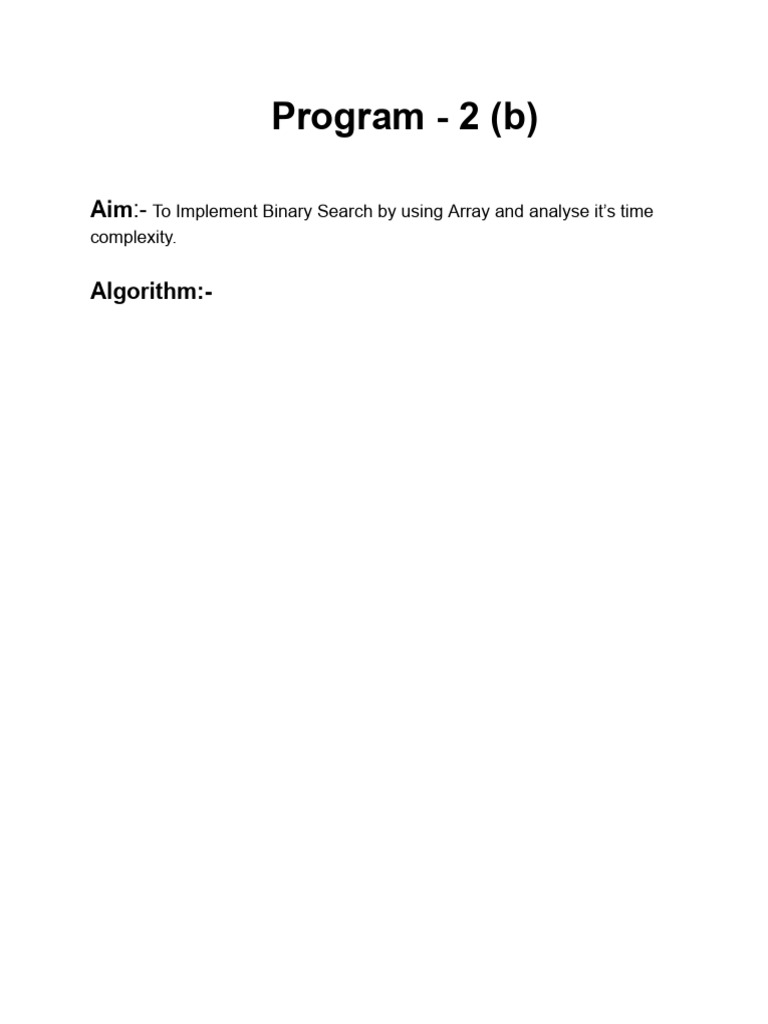 ADA Program - 2 (b) | PDF