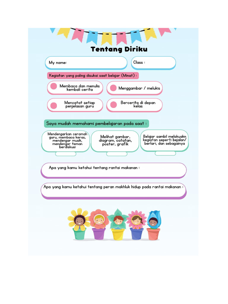 Contoh Format Pendataan Berdiferensial Dan Kompetensi Sosial Emosional ...