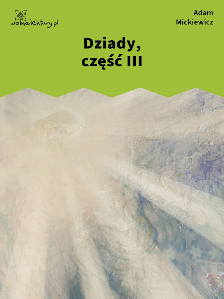 Dziady Dziady Poema Dziady Czesc III | PDF