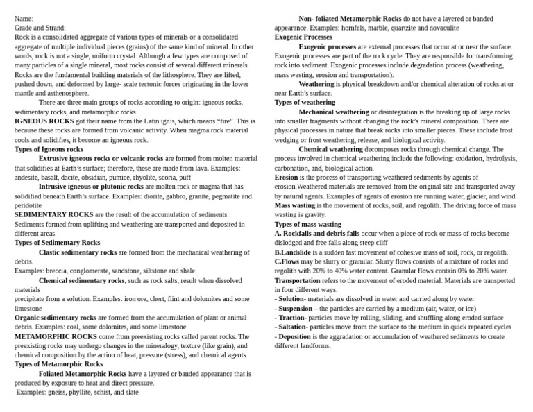 Handouts Week 2 | PDF