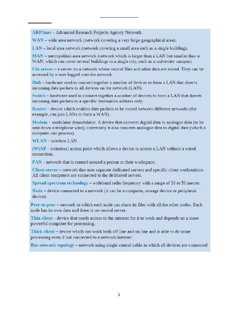 6-YEAR 12 - COMPUTER SCIENCE - Communication | PDF