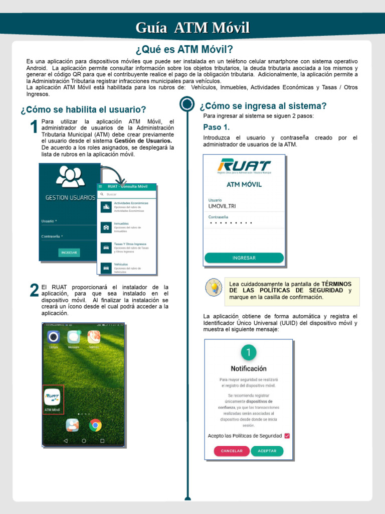 Guia ATM Movil | PDF