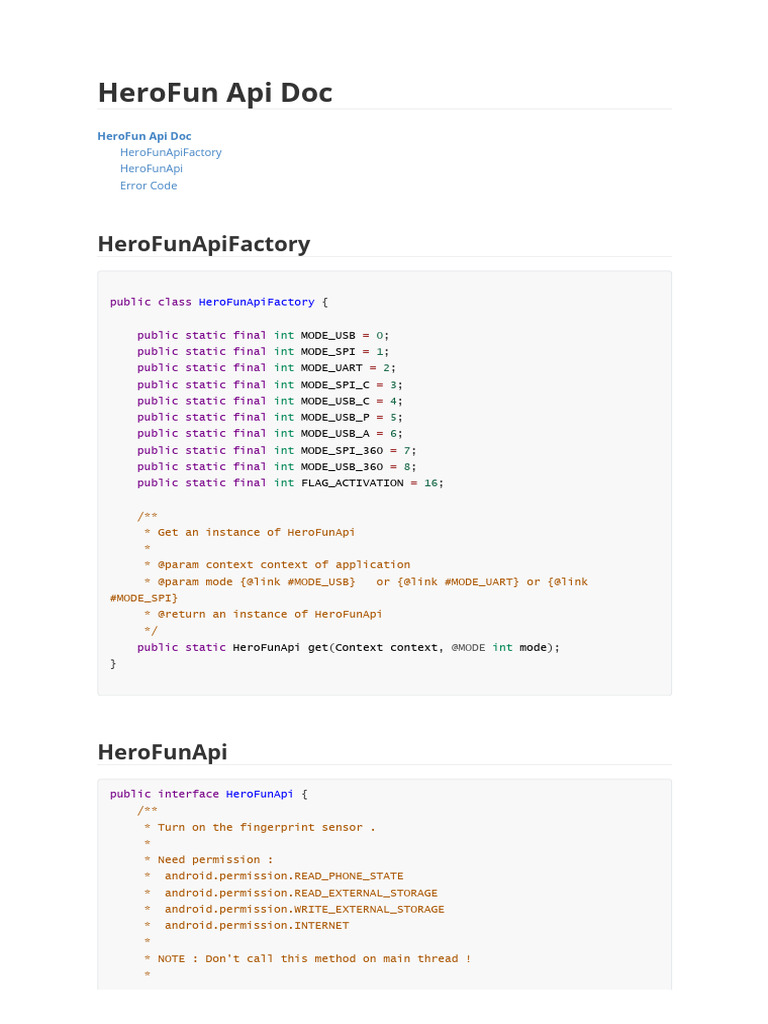 Hero Fun Api Doc | PDF