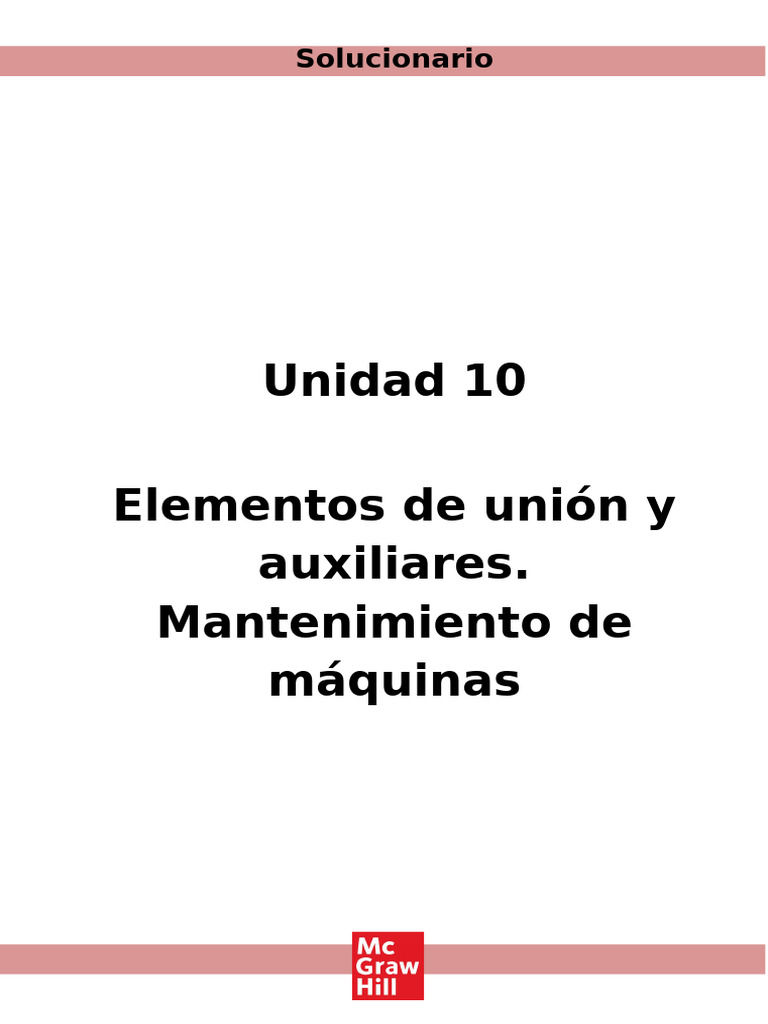 U10 Sol 001 | PDF | Rodamiento (Mecánico) | Embrague