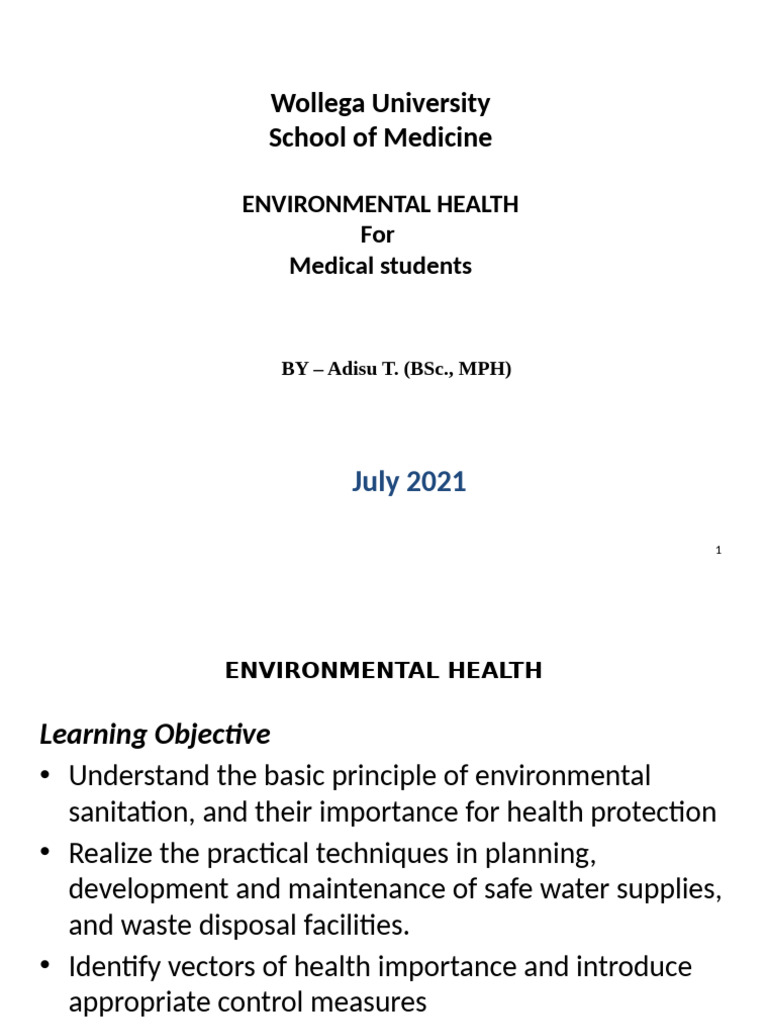 01introduction To Env | PDF