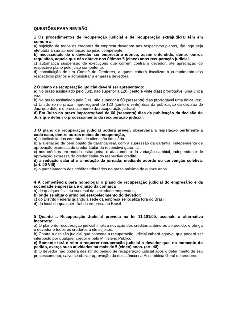 Questões LRF Revisão | PDF