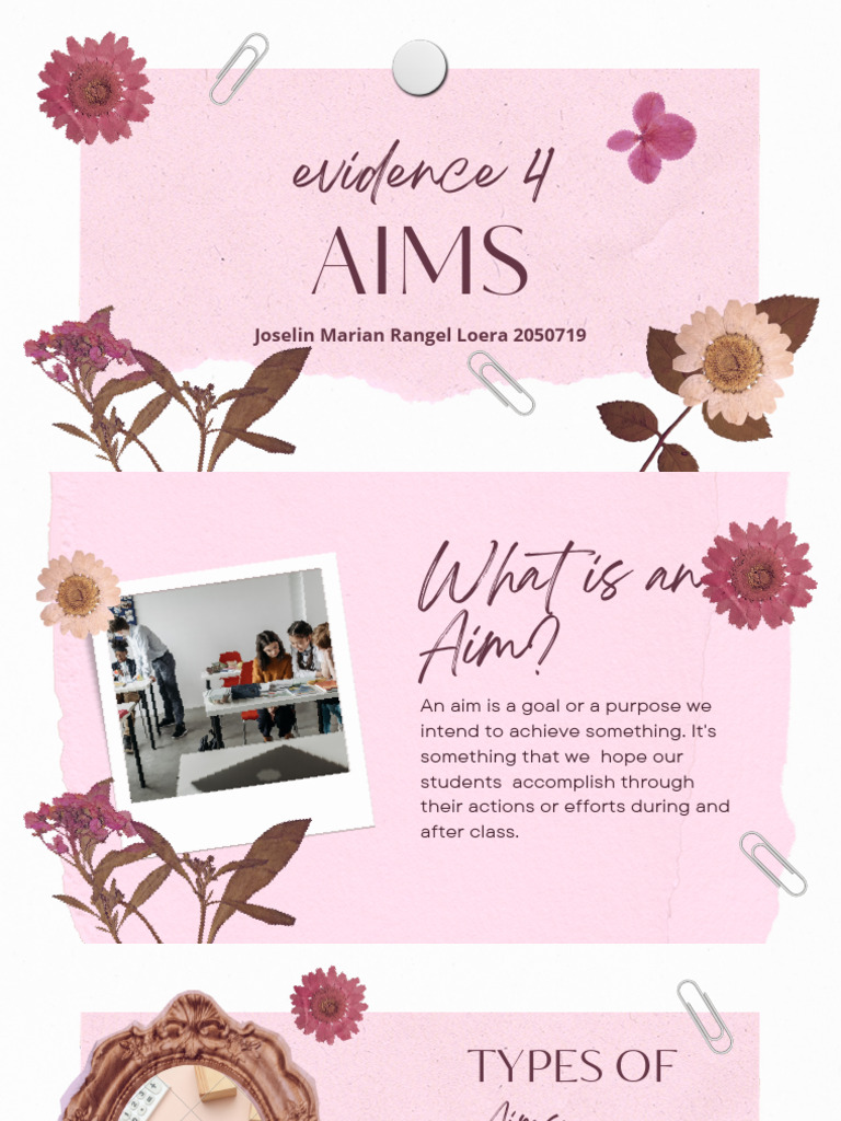 Evidence 4. Aim | PDF