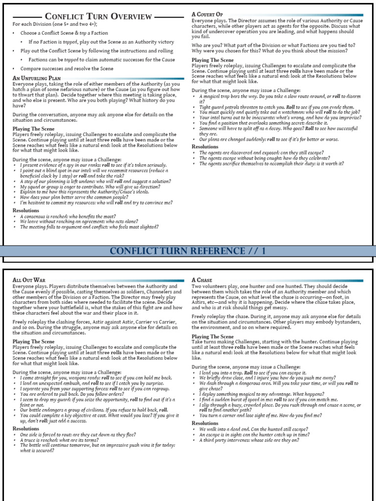 AAA ConflictTurnRef | PDF