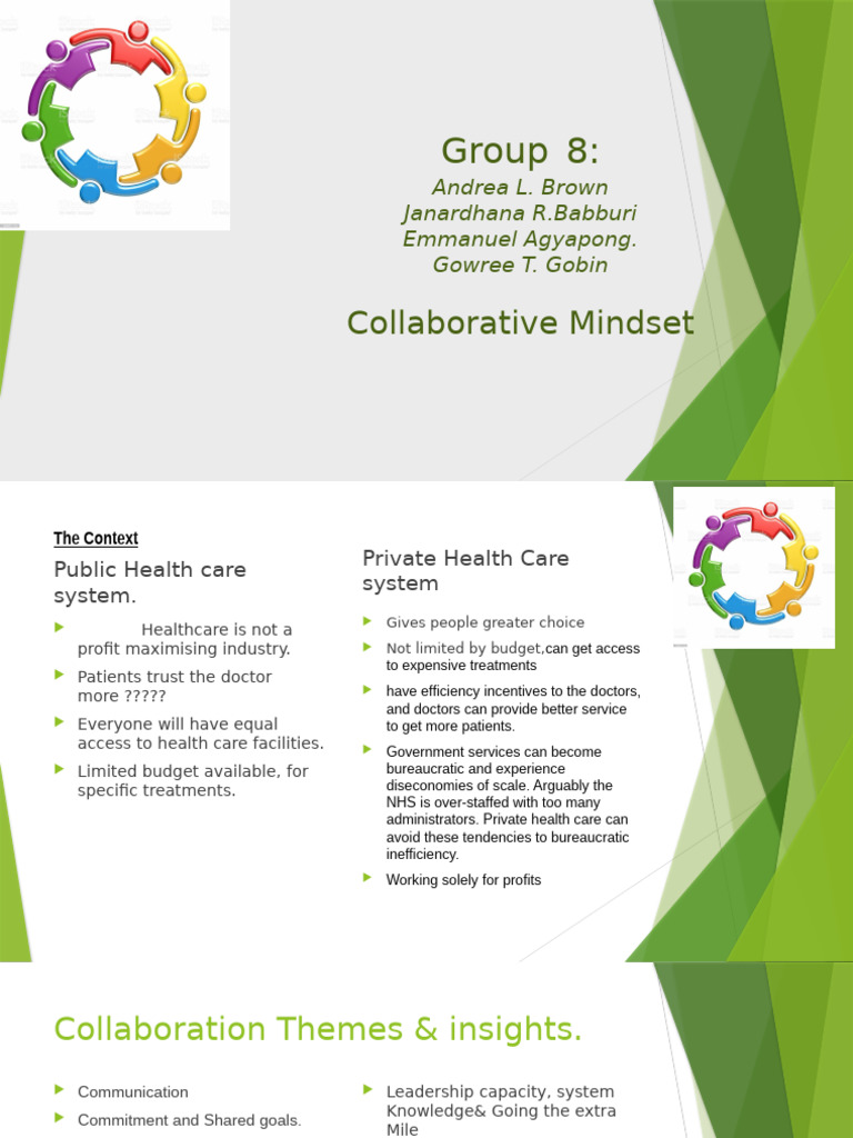 Collaborative Mindset PPTX, 1 (Autosaved) | PDF
