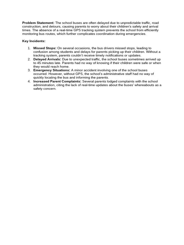 Problem Statement_ Bus_Tracking | PDF