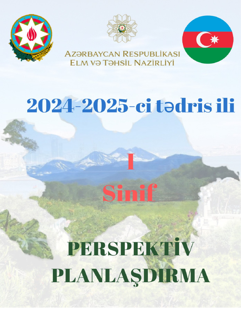 1-Ci Sinif Proqram Tarixsiz Bahar M. 2024-2025 - (1 Saatla) | PDF
