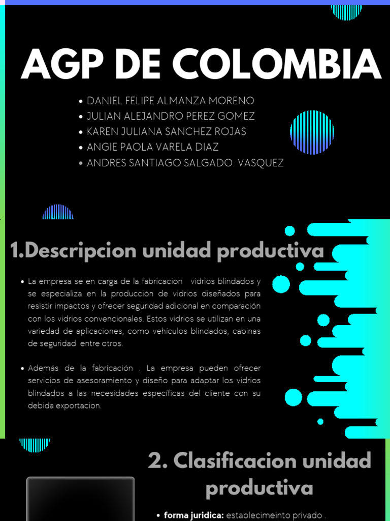 Unidad Productiva Empresa AGP | PDF