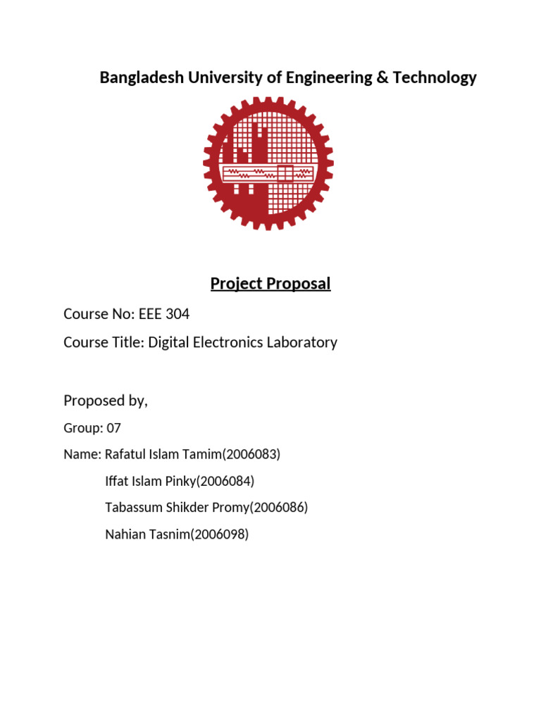 304 Project - Proposal | PDF