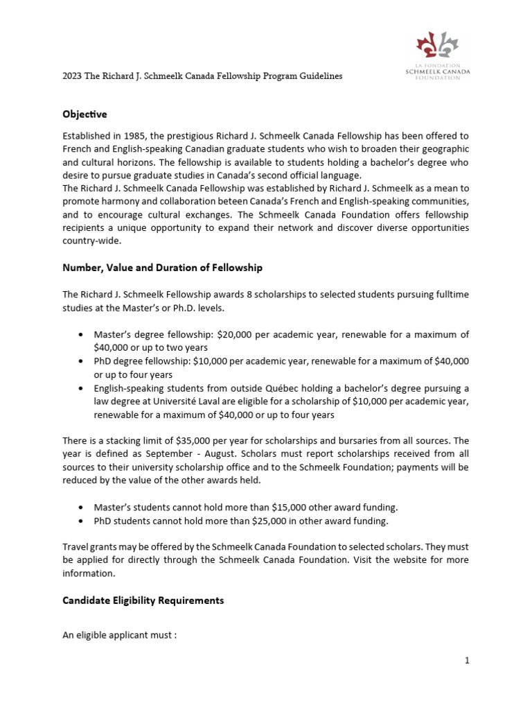 1 1400686 Program Guidelines - English | PDF | Montreal | Doctor Of ...
