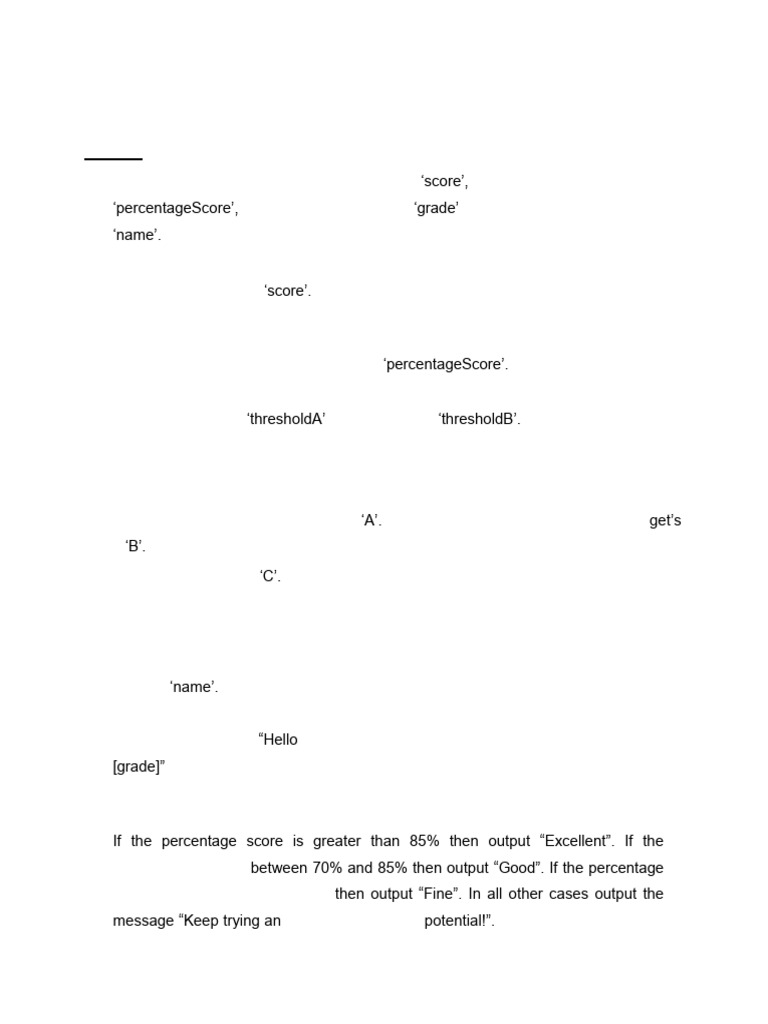 PseudoCode Exercises | PDF