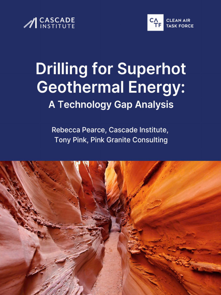Drilling For Superhot - Geothermal Energy | PDF | Casing (Borehole ...
