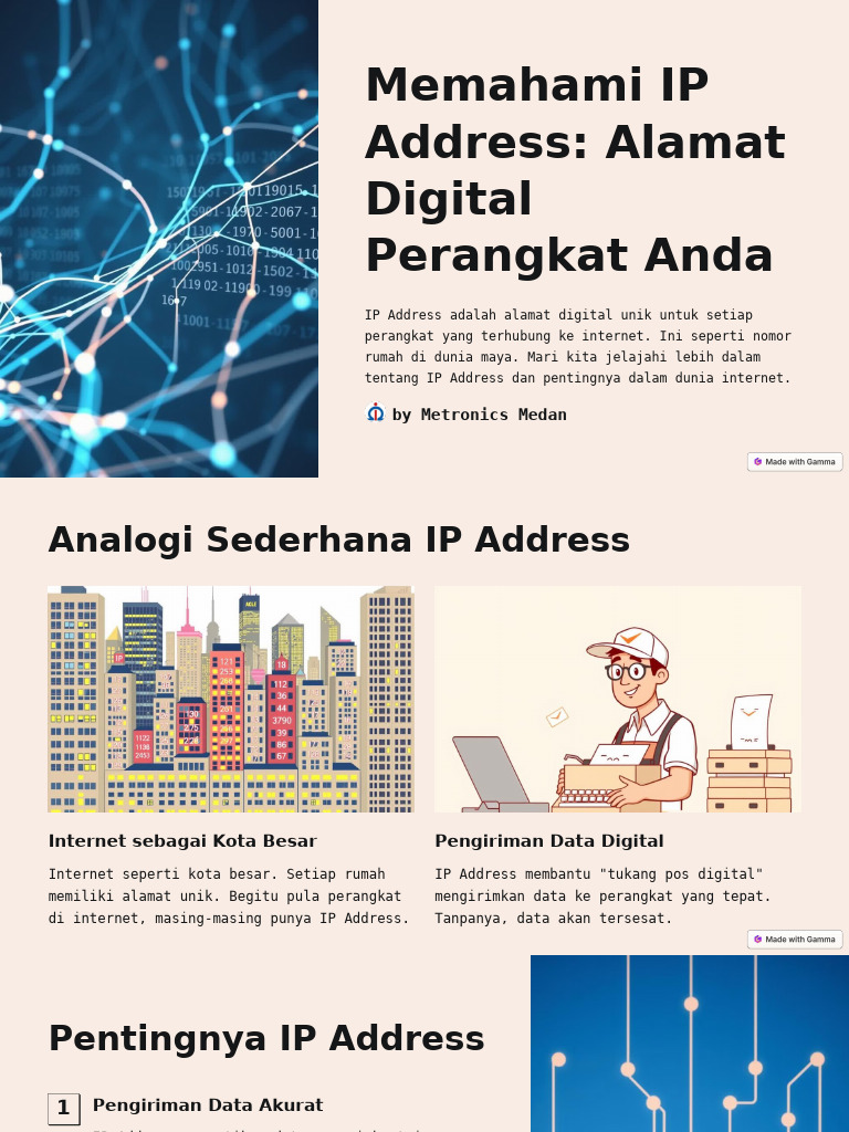 4 Memahami IP Address Alamat Digital Perangkat Anda | PDF