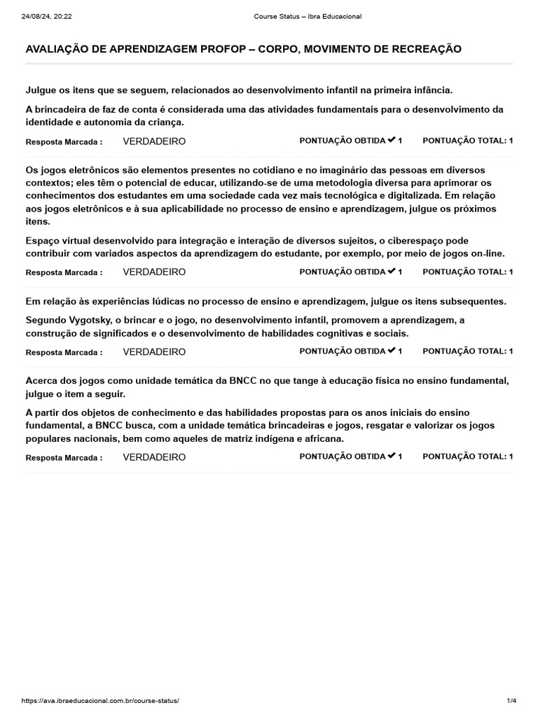 Ibra Educacional Pedagogia | PDF