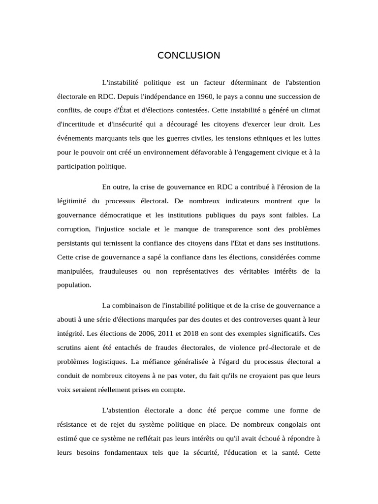Conclusion | PDF