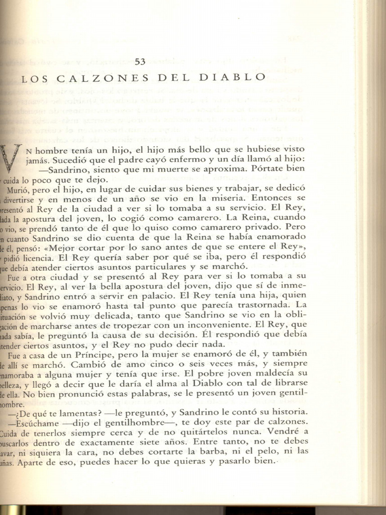Los calzones del diablo | PDF