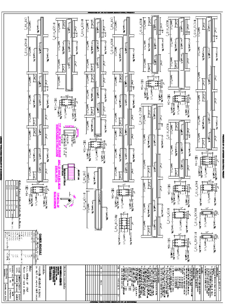Stilt Roof Beam Details | PDF