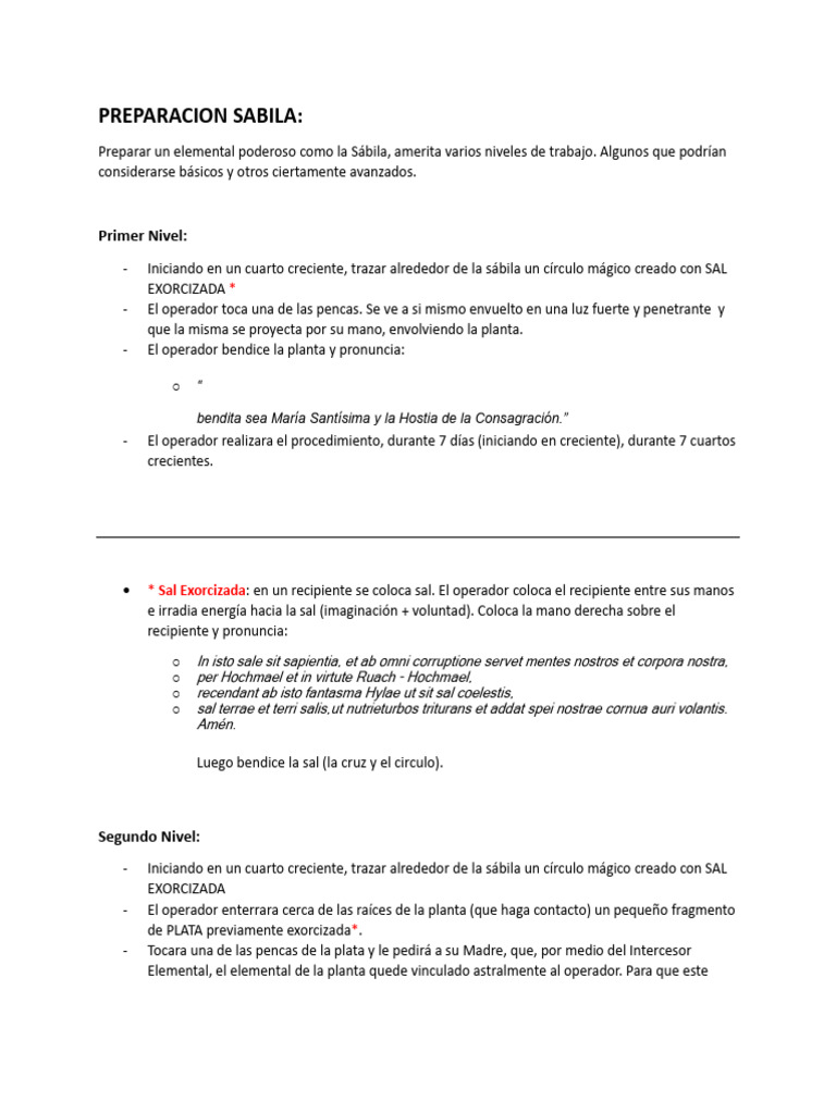 Preparacion Sabila | PDF