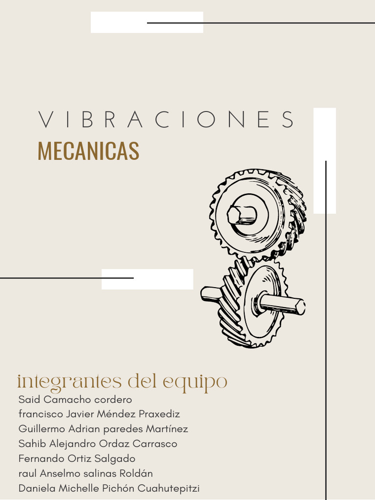 Vibraciones Mecanicas | PDF