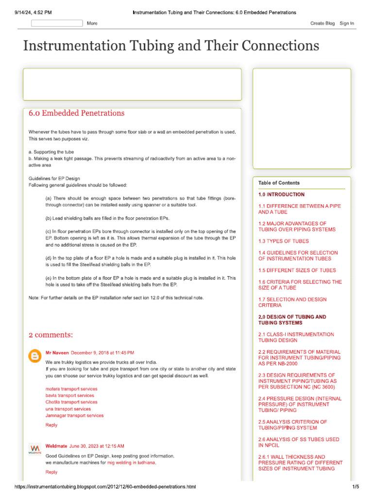 06 Instrumentation Tubing and Their Connections - 6 | PDF